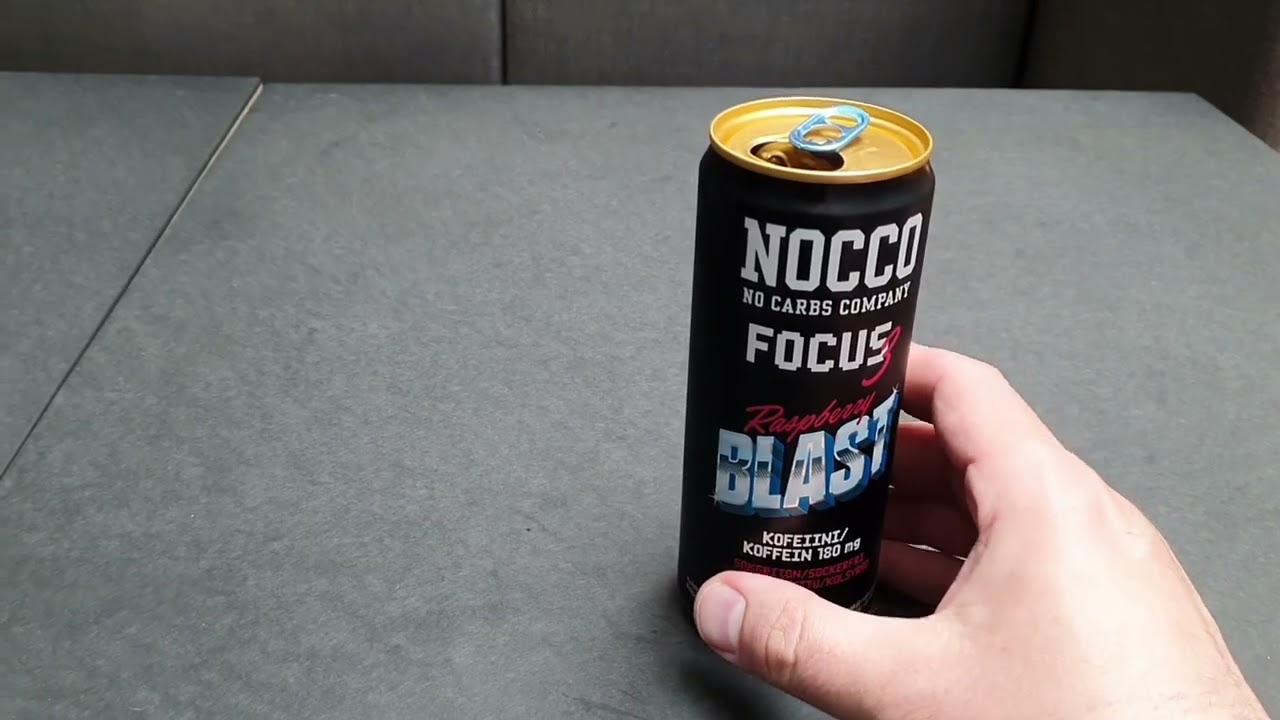 NOCCO Focus 3 Raspberry Blast - YouTube