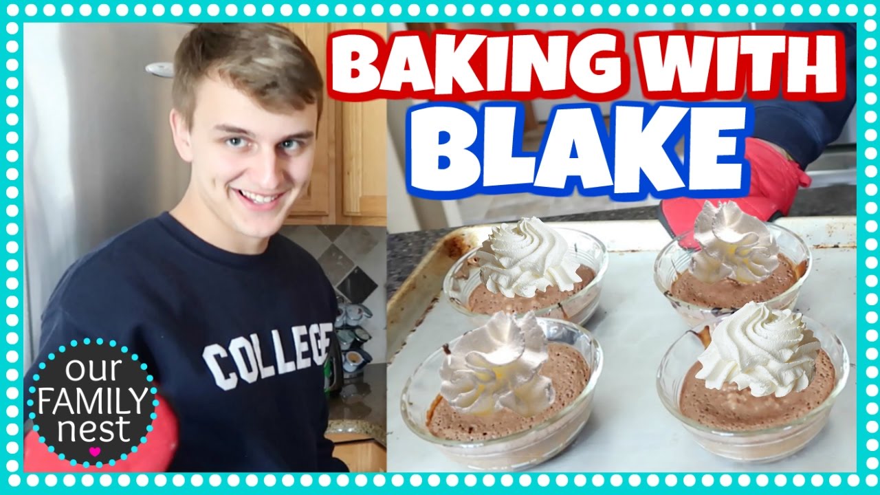 CAN BLAKE BAKE LAVA CAKES? - YouTube
