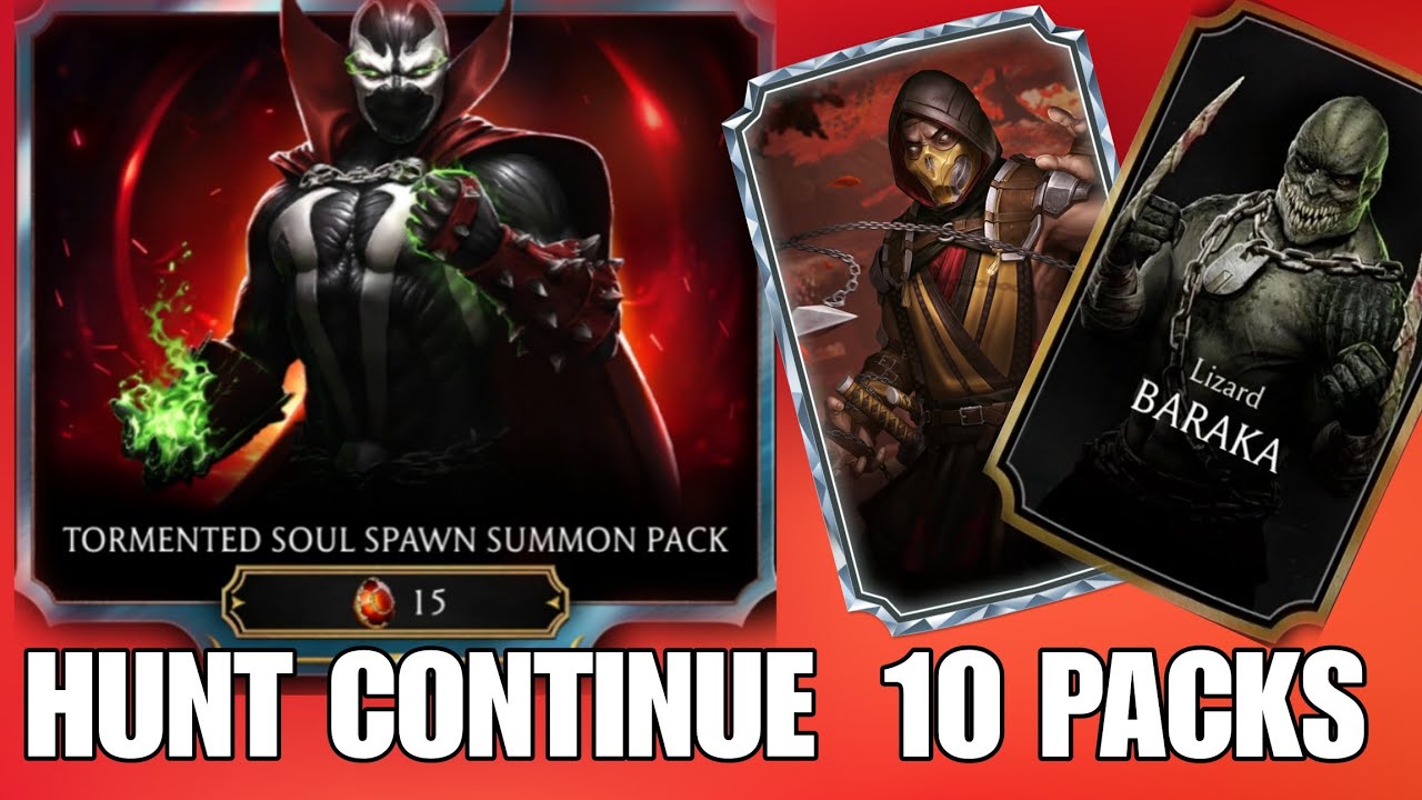 Mk11 Scorpion 😳? Spawn Summon Pack Opening Mk Mobile - YouTube