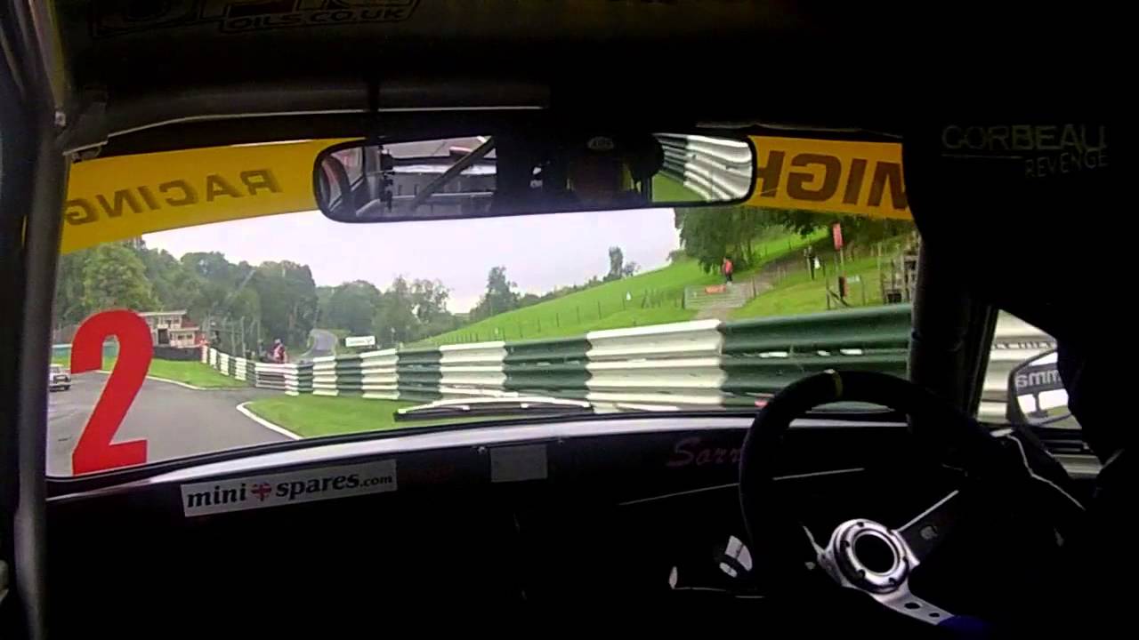 mighty mini race 1 cadwell park incar charlie budd - YouTube