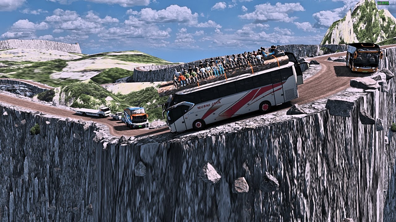 Bus Driving on the World's Most Breathtaking Roads: Journey Beautiful ...