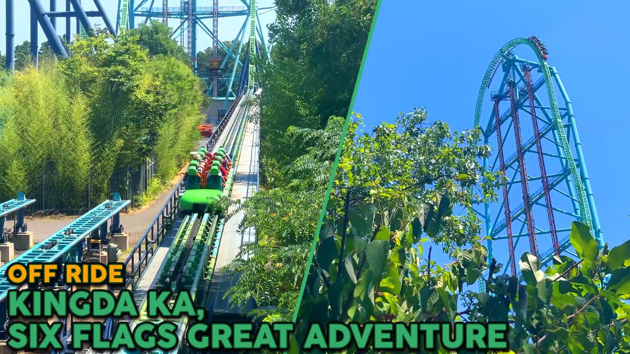 Kingda Ka | Off Ride | Six Flags Great Adventure - YouTube