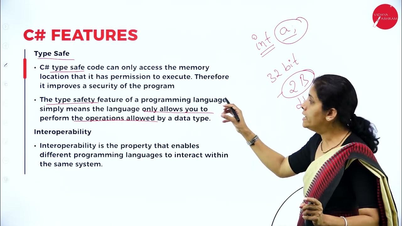 DAY 02 | C# AND NET TECHNOLOGIES | III SEM | B.CA | INTRODUCTION TO C# | L2 - YouTube