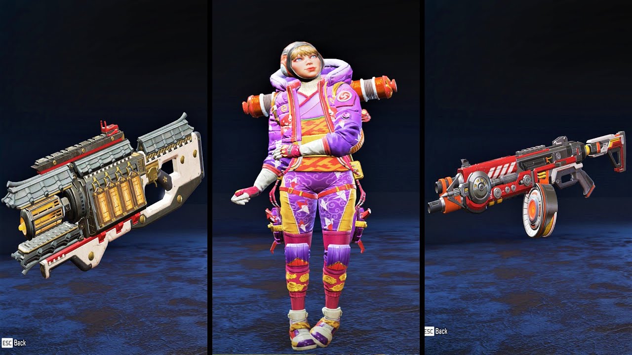 How to get Wattson Purple Crane Skin, Kinetic Energy EVA-8 Auto ...
