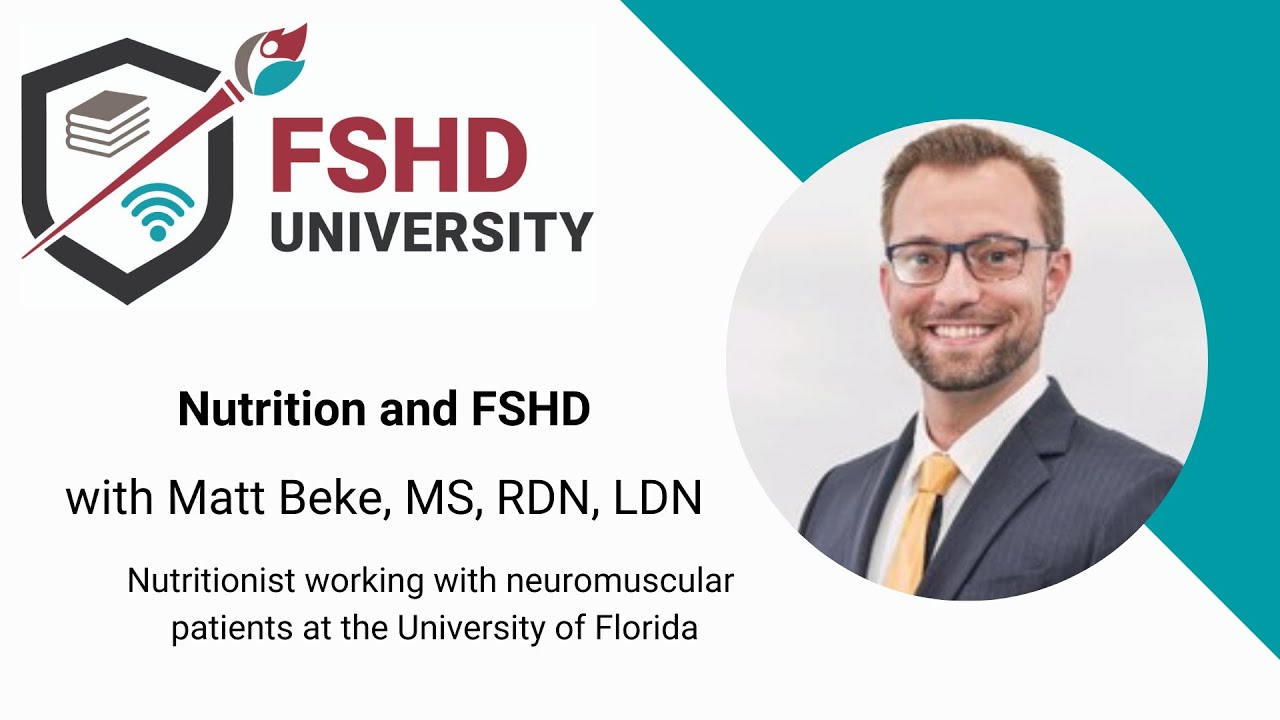Nutrition and FSHD with Matt Beke - YouTube