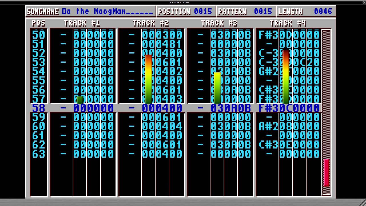 Protracker 3.6 in BZR Player - YouTube