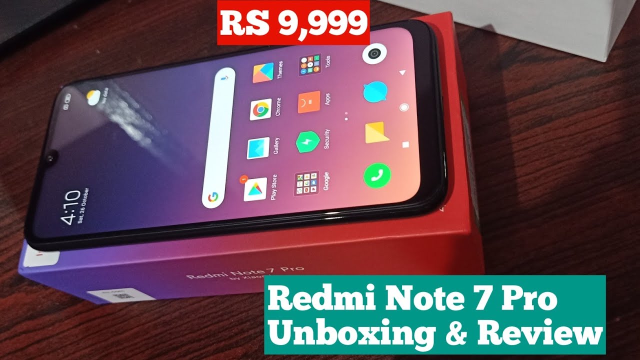 Redmi Note 7 Pro Unboxing And | Review With Pros & Cons | Only Rs 9,999 ...