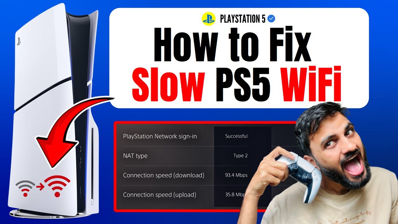 How to Fix Slow PS5 WiFi | Fix Bad Internet on PS5 - YouTube