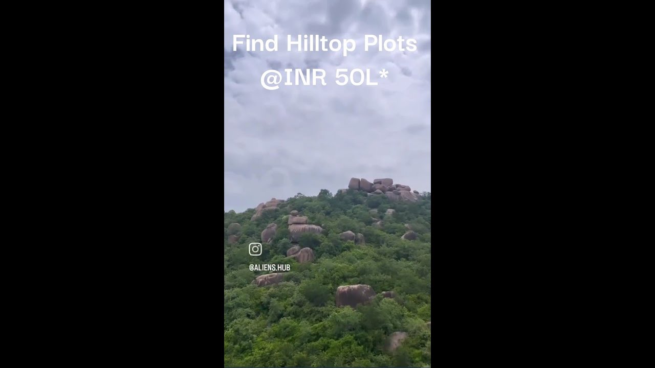 Luxury & Serenity at Hilltop Plots on Srisailam Highway in Hyderabad | Aliens Hub - YouTube