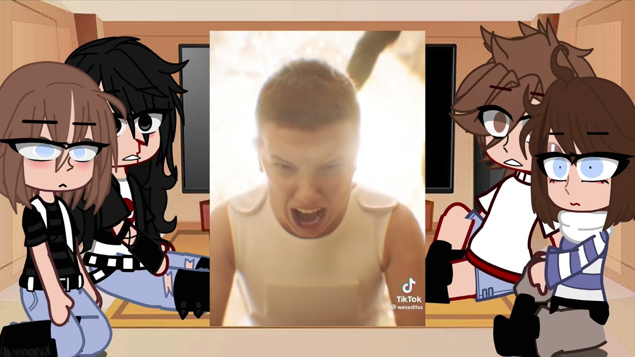 The fruity four react(Stranger Things) ️ - YouTube