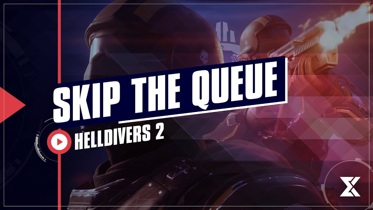Helldivers 2 - How to skip the server at capacity queue - YouTube
