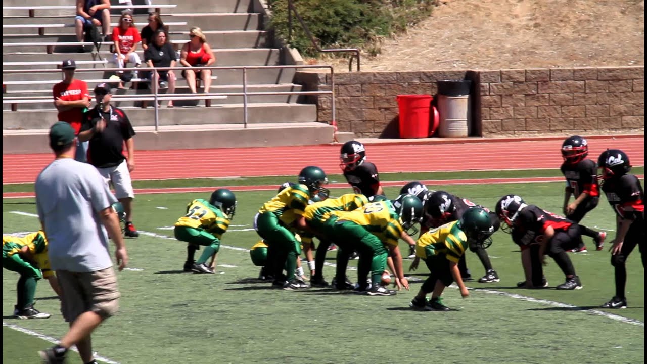 Sonora Jr Cats Mighty Mites Football San Andreas Quarterback Sweep ...