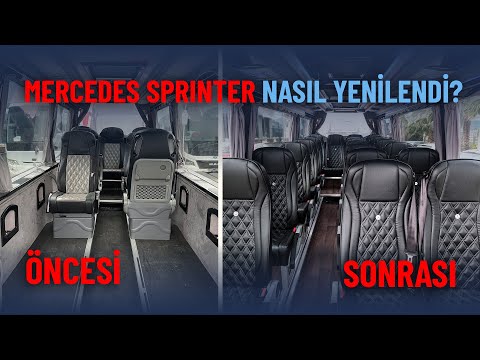 MERCEDES SPRINTER NASIL YENİLENDİ? #mercedes #mercedessprınter #mapar