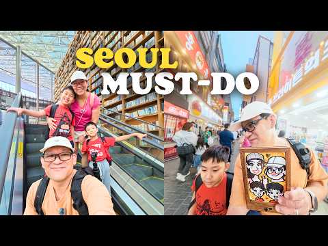 SEOUL MUST-DO 🇰🇷 COEX Mall + Myeongdong Food & Shopping