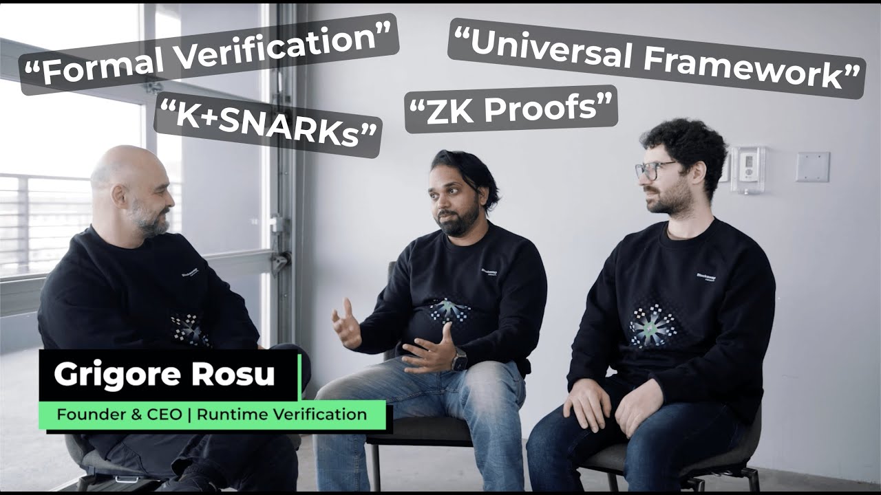 Grigore Rosu - Multichain ERC20 Spotlight Interview - YouTube