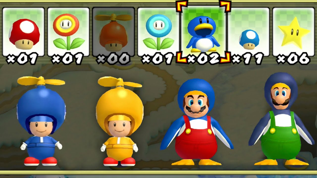New Super Mario Bros. Wii – Final Boss 2 Players Walkthrough Co Op ...