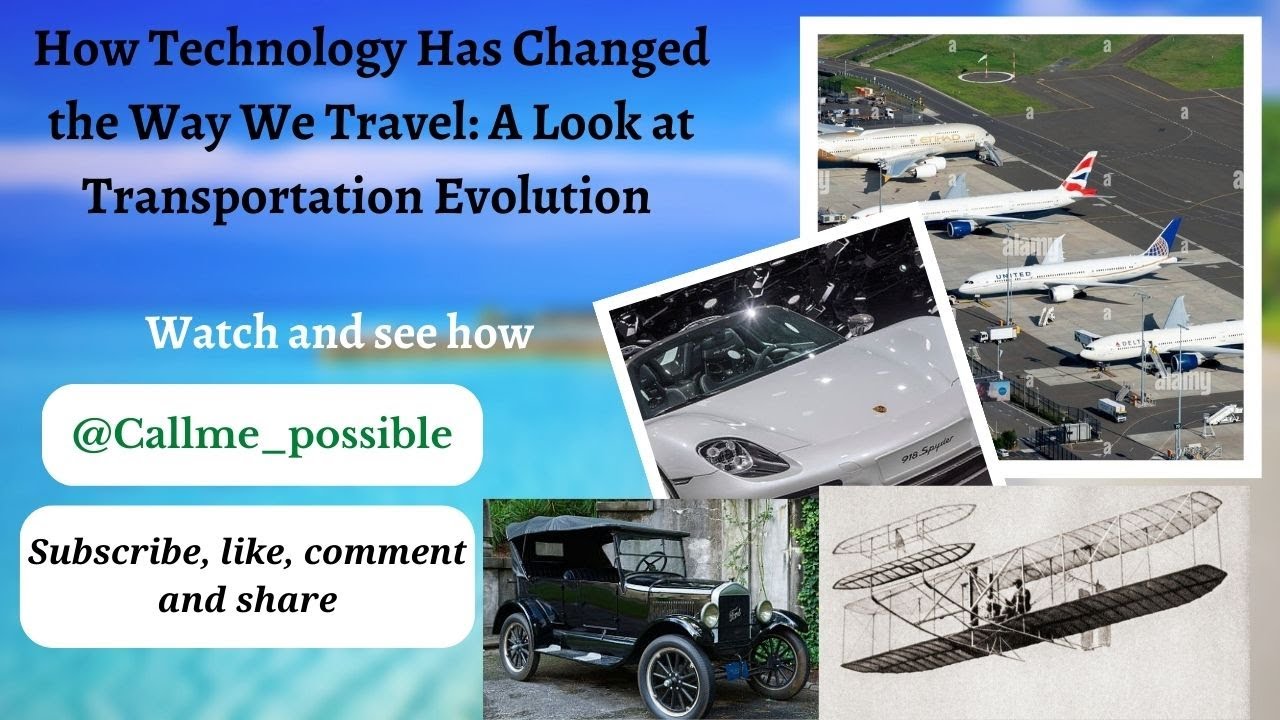 #technology #cars How Technology Has Changed the Way We Travel: A Look ...