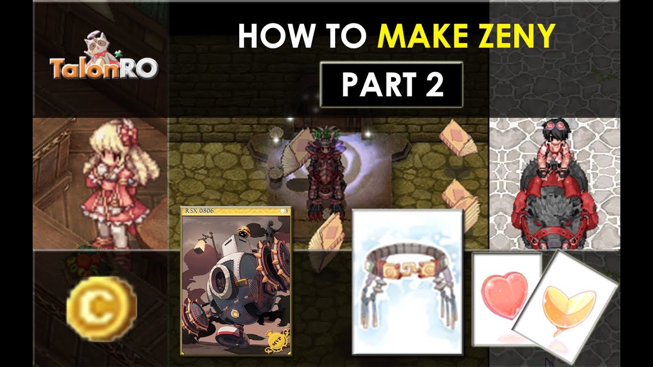 How to Make Zeny Part 2 | Bifrost Tower Guide Update | Ragnarok Online ...