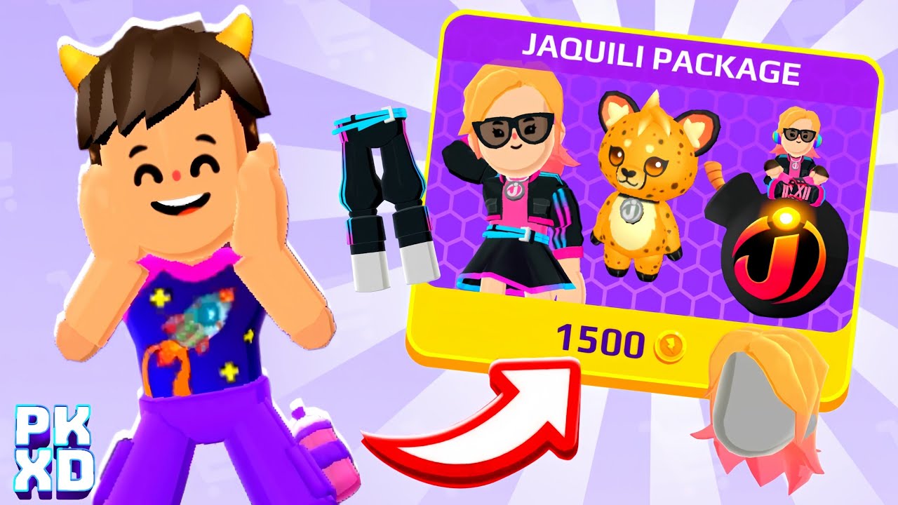 NEW CREATORS PACK | JAQUILI PACKAGE IN PK XD! 💣 - YouTube