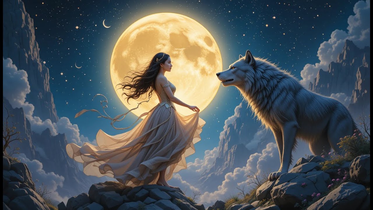 La Mujer y el Lobo: Balada de la Luna Eterna” 🌕🐺 | Canción Épica del ...