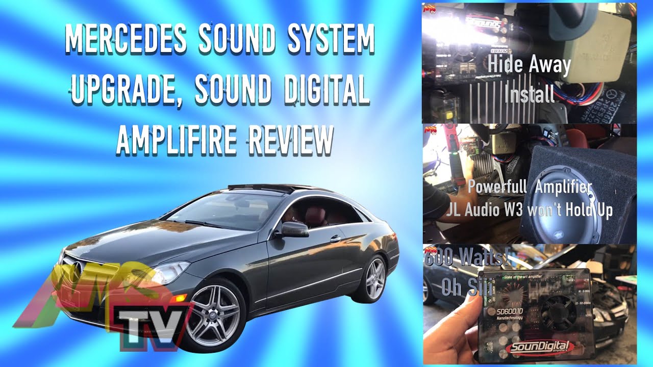 Mercedes sound system upgrade, Sound Digital Amplifire Reviwe Project ...