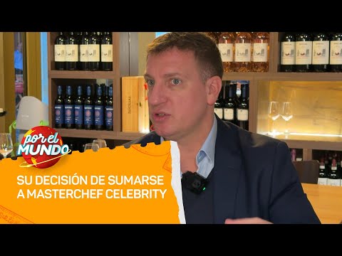 Maxi López se sinceró sobre su decisión de sumarse a Masterchef Celebrity - Por el Mundo 2026