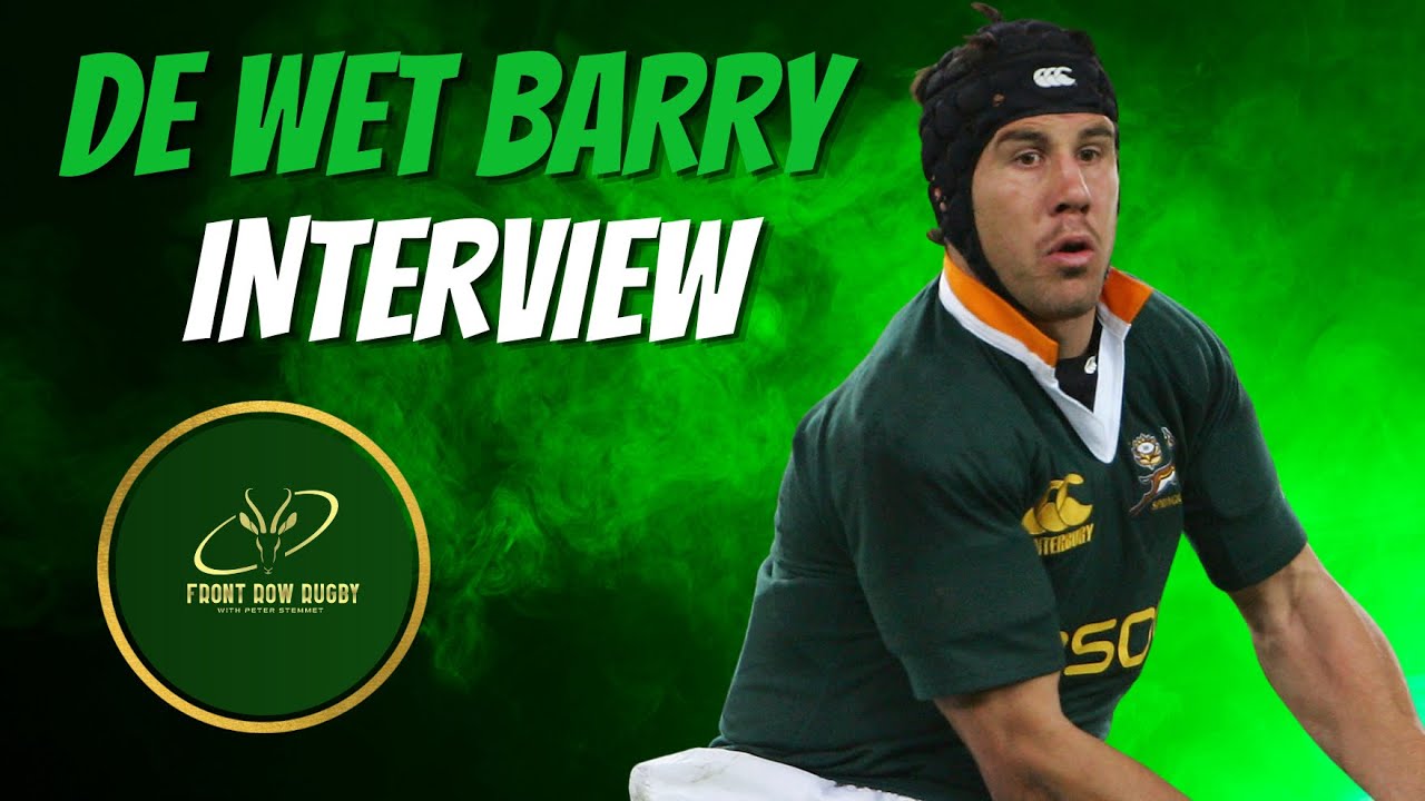 Tri-Nations Glory: The De Wet Barry Story - YouTube