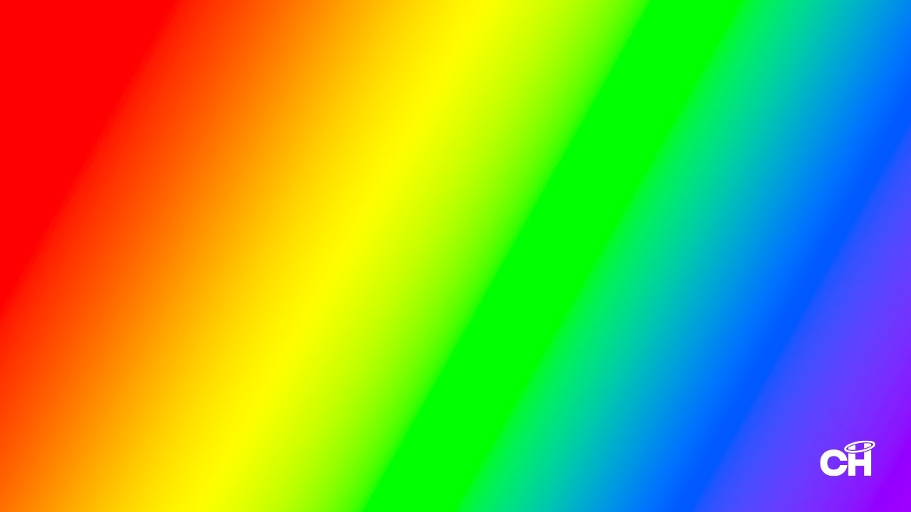 🌈 Slow Rainbow Color Cycle 1 Hour #screensaver #party #sleep - YouTube