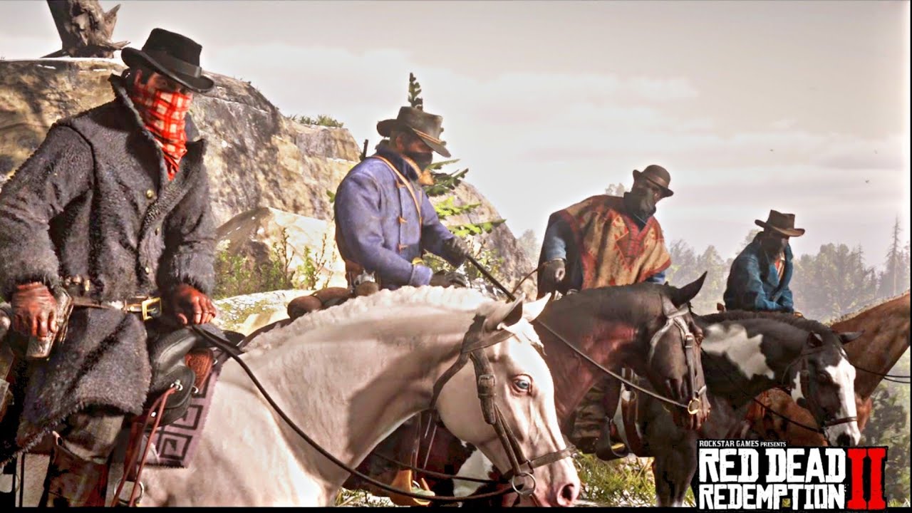 RDR2 Train Robbery Challenge: Can I Get Away? - YouTube