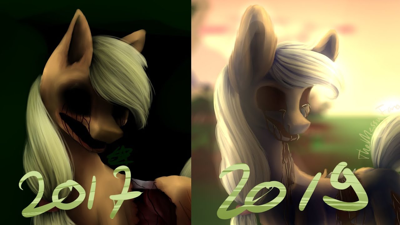 MLP speedpaint | Rotten Apple REDRAW [GORE] | TEoR #4 - YouTube