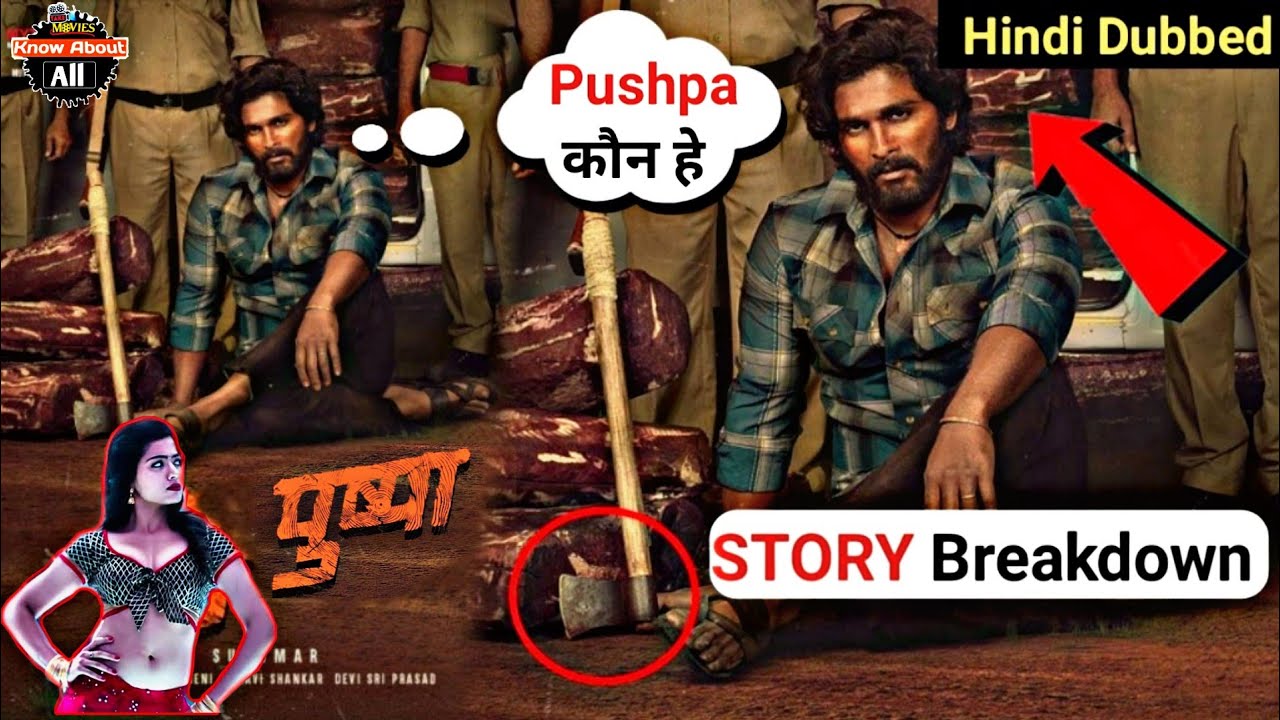 Hidden Details in Pushpa First Look|Breakdown|AlluArjun |Rashmika - YouTube