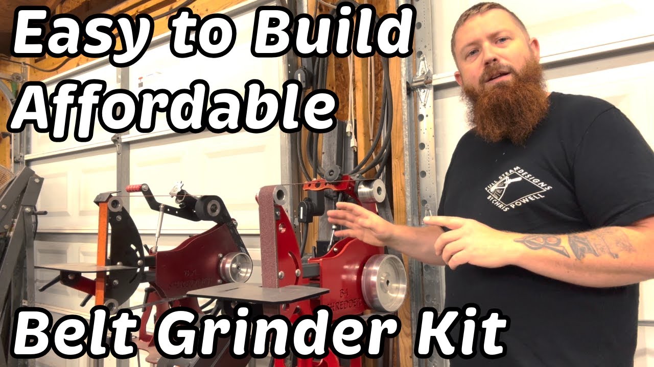Easy to Build, Affordable 2x72 Belt Grinder Kit - Beck Tools - YouTube