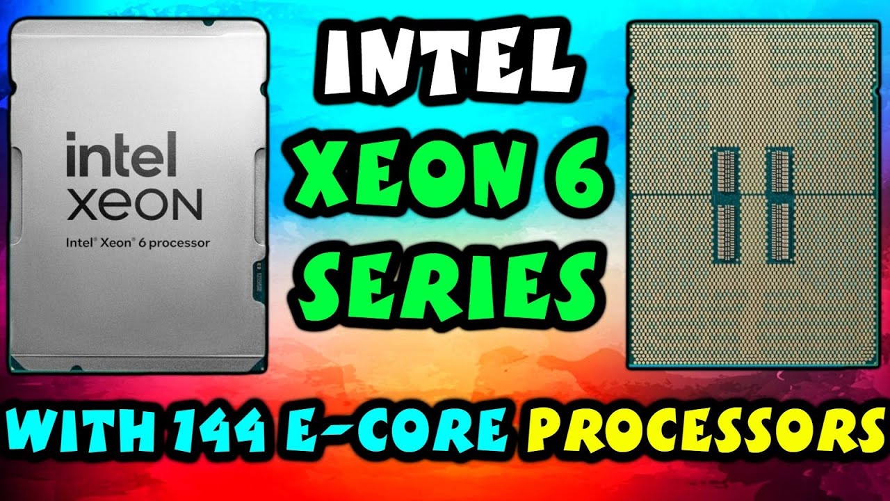 Intel's Xeon 6 Series With 144 E Core Processors - Can Intel Become The ...