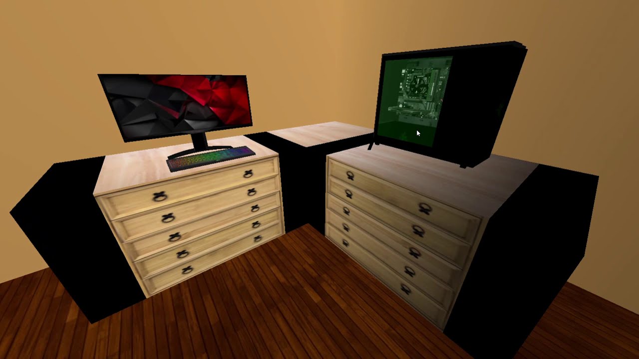 Graphical Simulation of Desktop & it's Components - YouTube