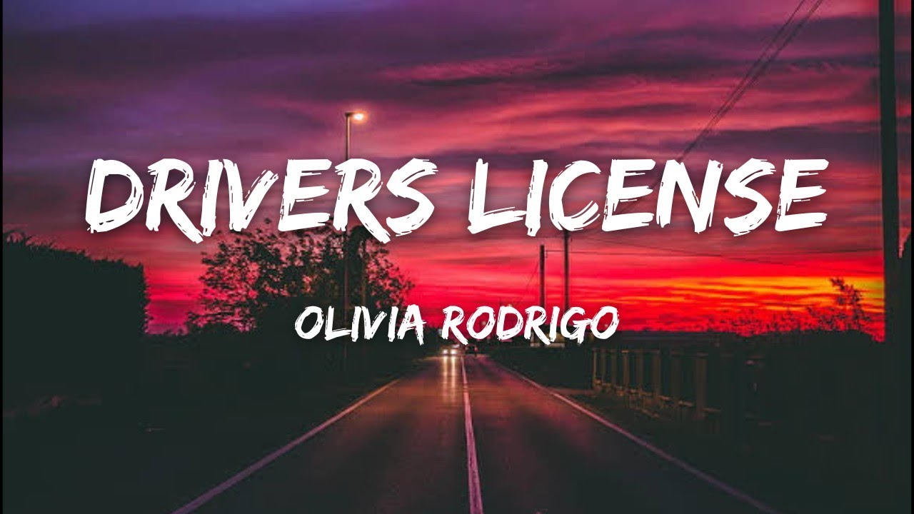 Olivia Rodrigo - Drivers License (Lyrics) - YouTube