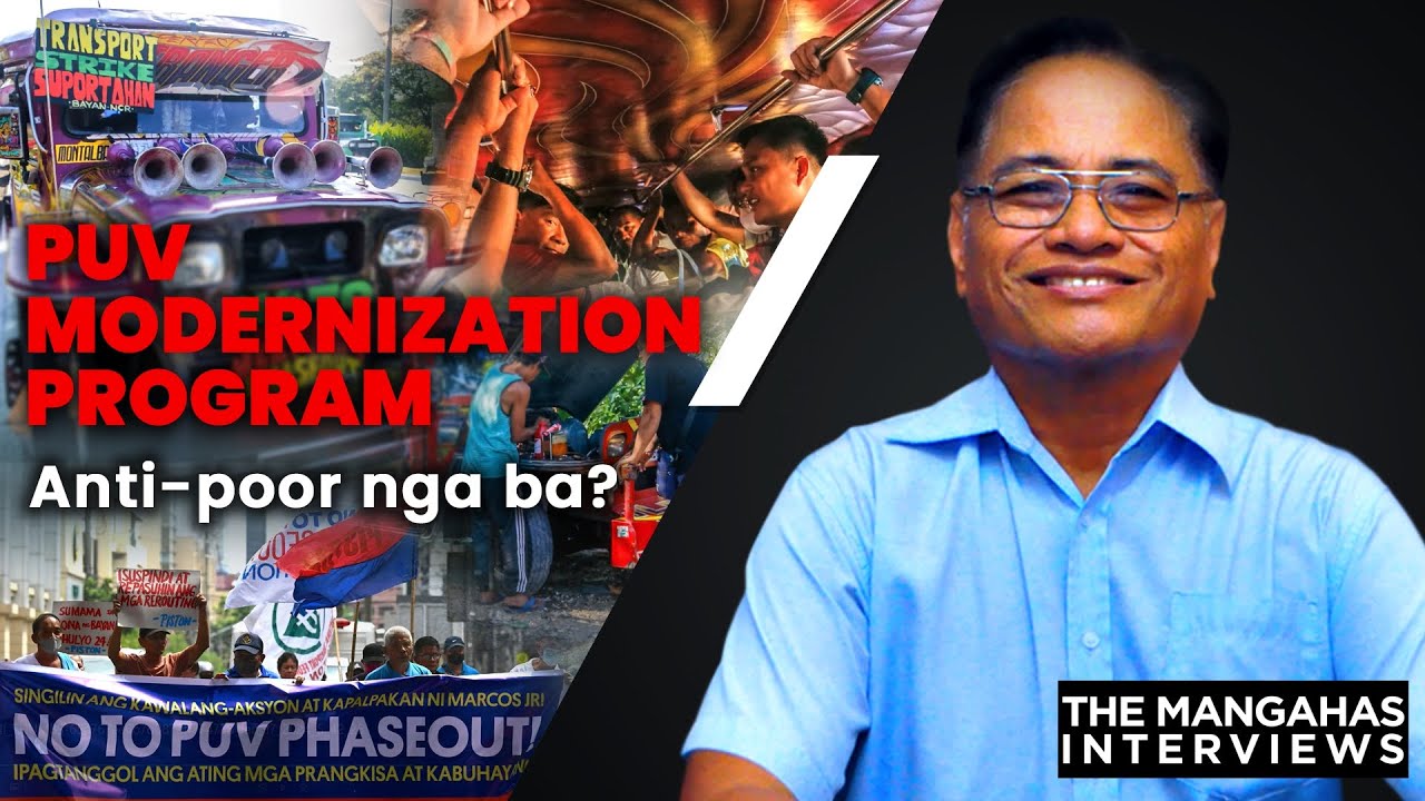 PUV Modernization Program, anti-poor nga ba? | The Mangahas Interviews ...