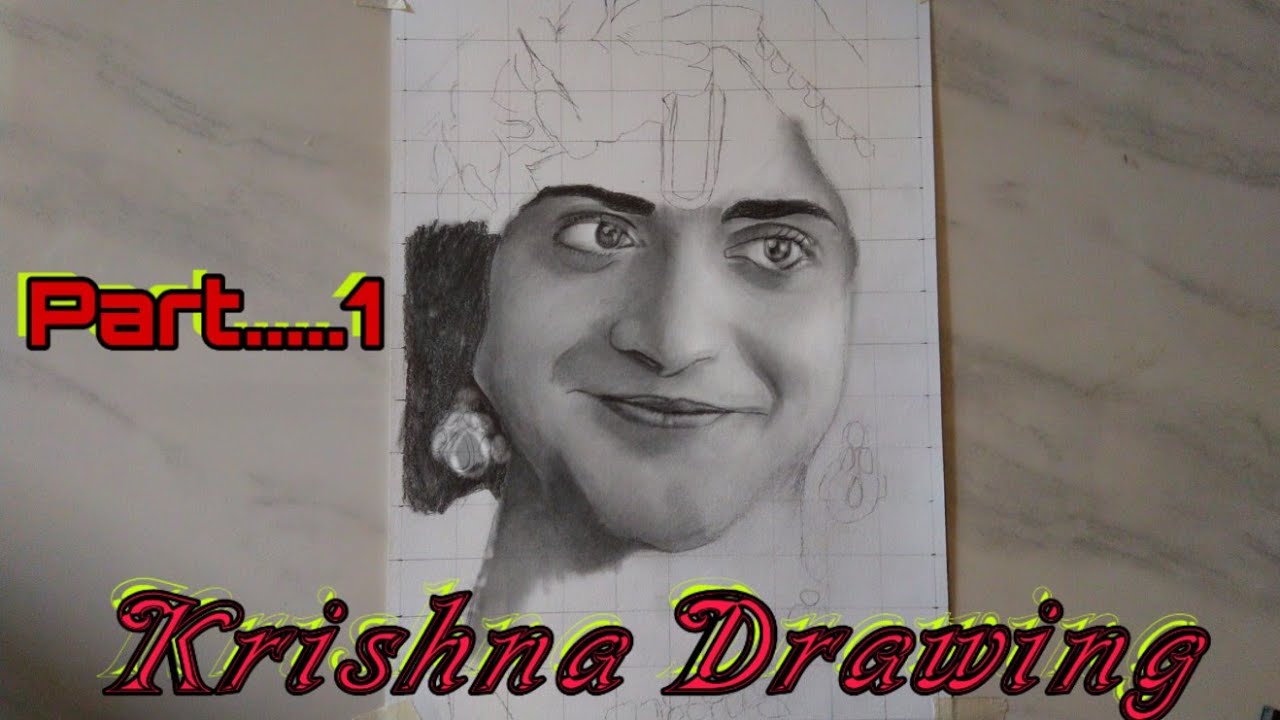 Radha Krishna serial drawing of sumedh mudgalkar।। sumedh drawing part ...