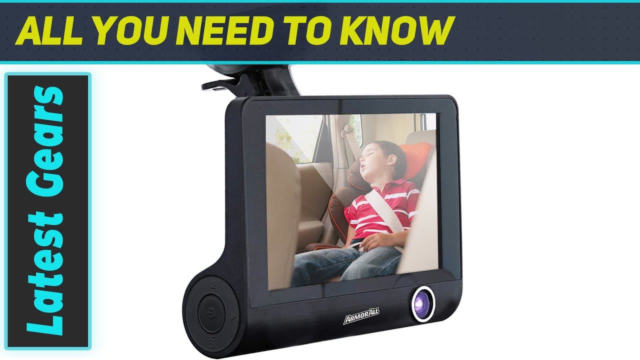 Armor All Premium 1080p HD Dual Camera Dash Cam - Best Affordable ...