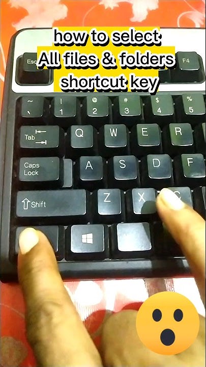 Windows Shortcut Key All Select Fast | Ctrl+A #keyboardshortcut # ...