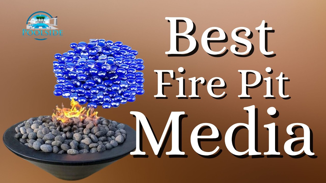 How to Choose the Right Fire Pit Media: Glass vs Lava Rock | Poolside ...
