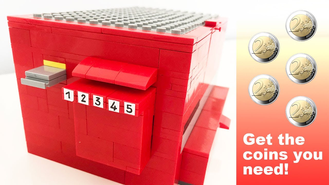 LEGO COIN DISPENSER - YouTube