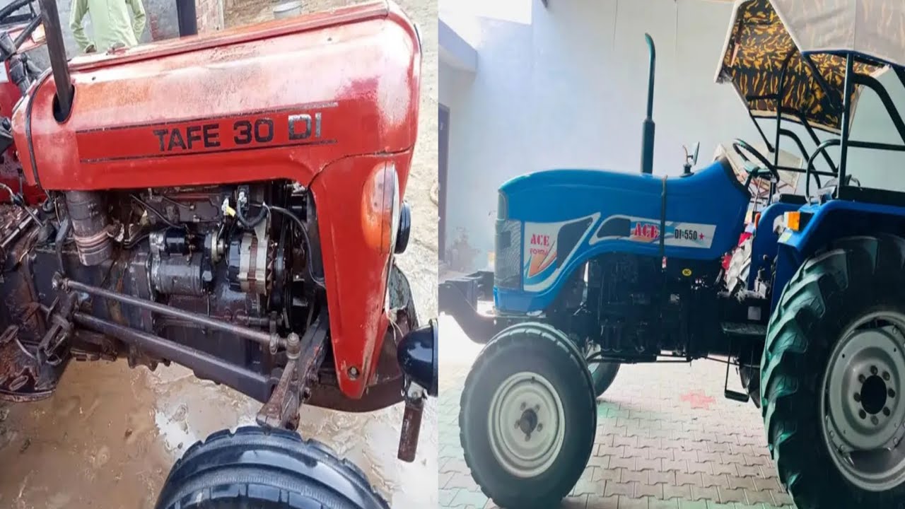 ace 550 top model first owner for sale// tafe 30 di tractor for sale # ...