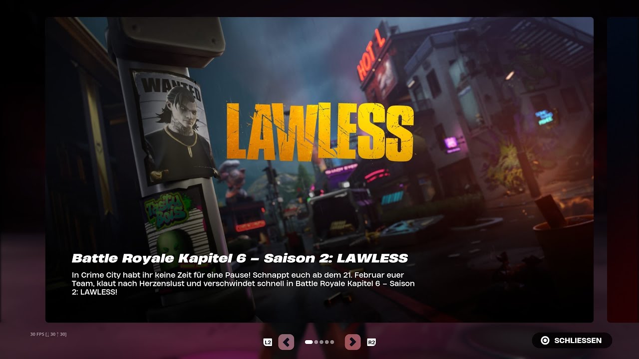 ERSTE INFOS UND TEASER ZU FORTNITE CH6 S2 LAWLESS!!! - YouTube