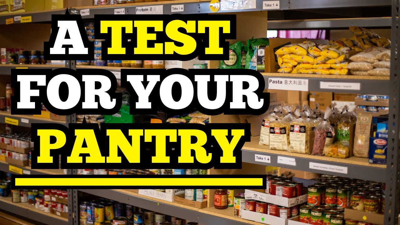 Prepare, Don't Panic - Testing Your Prepper Pantry Early - YouTube