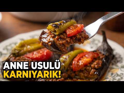 Lokum Gibi Pişen Orijinal Anne Usulü KARNIYARIK Tarifi 🍆🔥