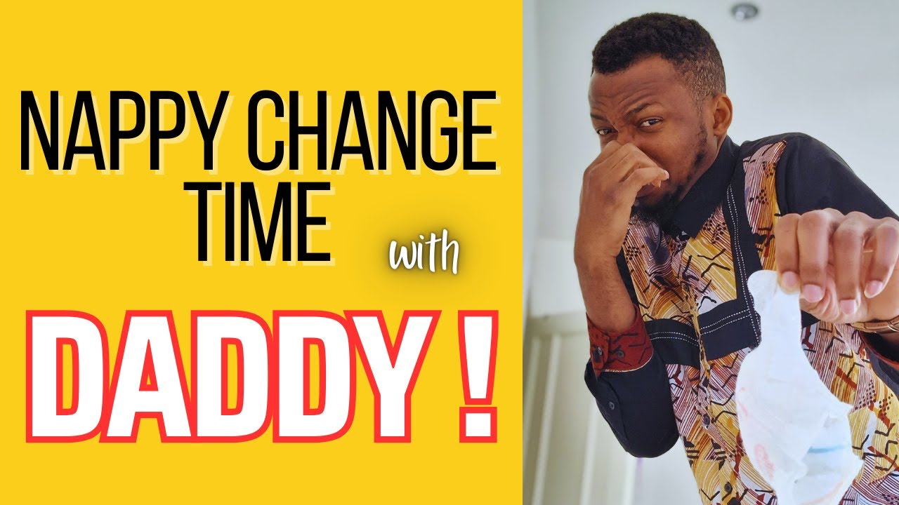 Nappy Change time with daddy | The OhEmGees - YouTube