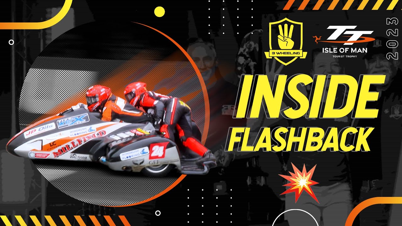 INSIDE FLASHBACK 💥 Michael Russell & Vicky Cooke at the TT 2023 🇮🇲 ...