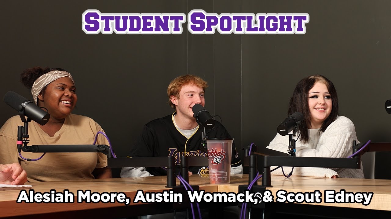 Student Spotlight - Alesiah Moore, Austin Womack, & Scout Edney - YouTube
