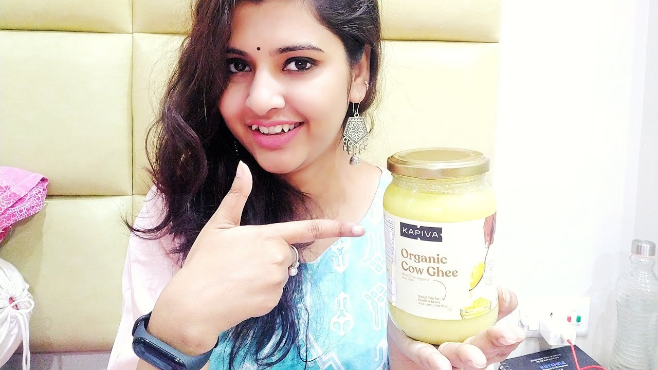 Kapiva Organic Cow Ghee Honest Review || 100% Pure Ghee || Best Desi ...