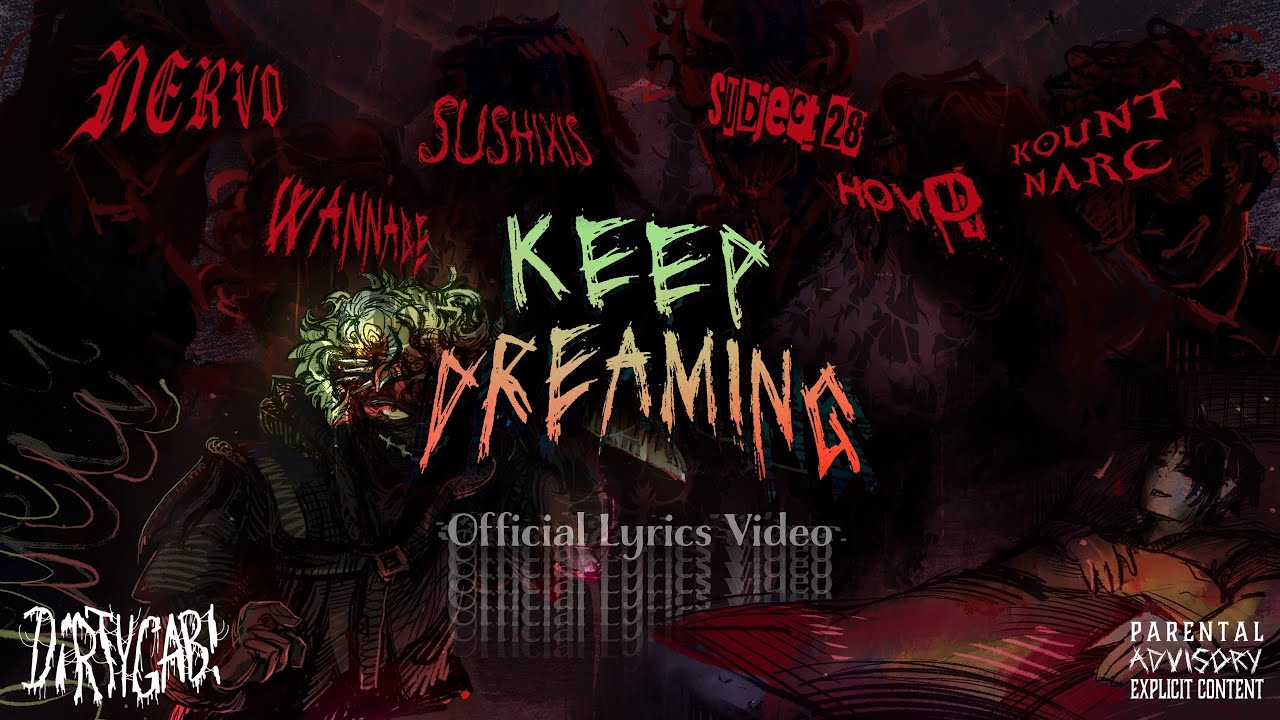 "KEEPDREAMING!" (ft. Kount Narc, wannabe, Subject 28, Sushixis, Nervo ...